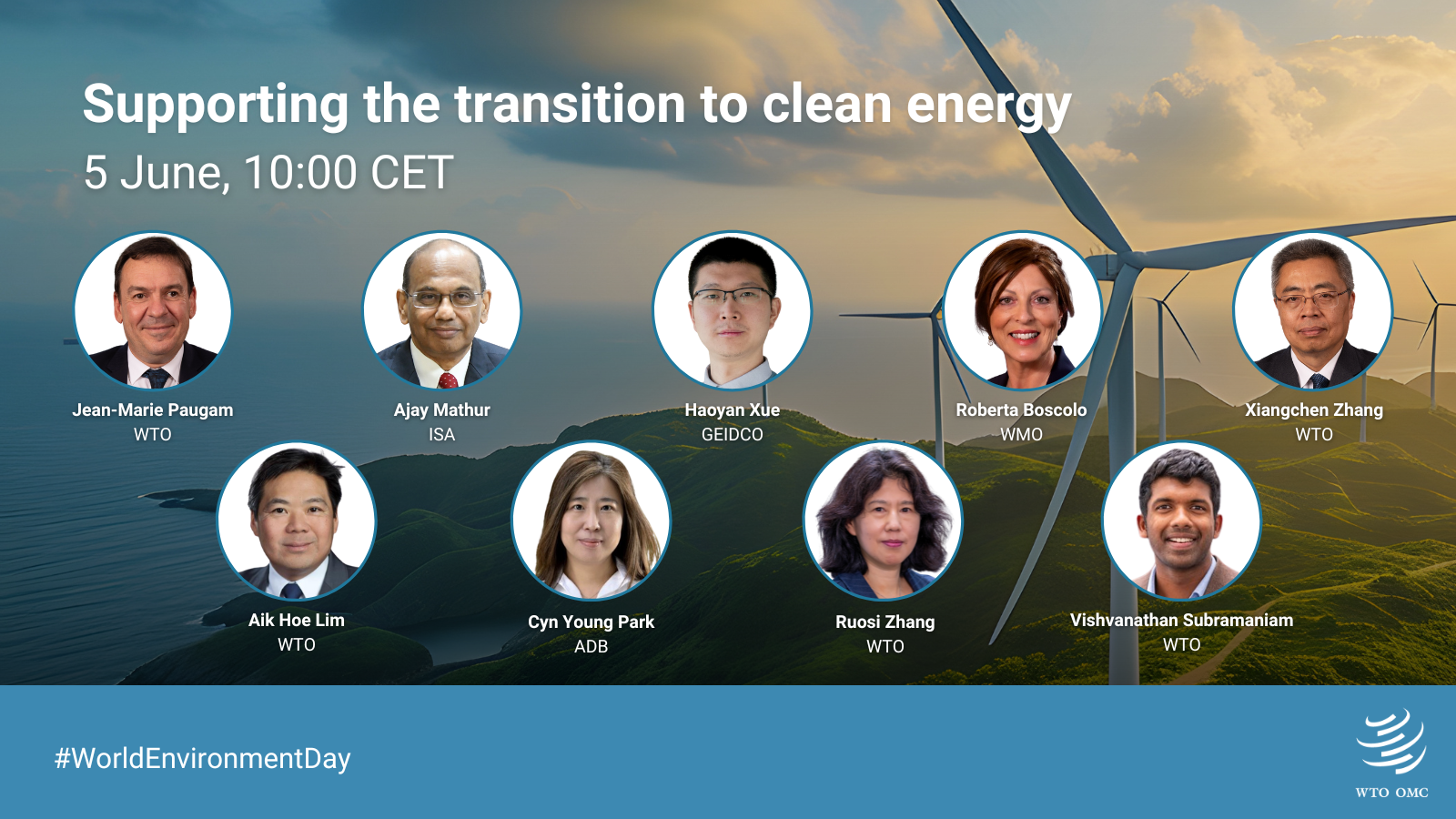 Join us at WTO session for World Environment Day on Supporting the ...